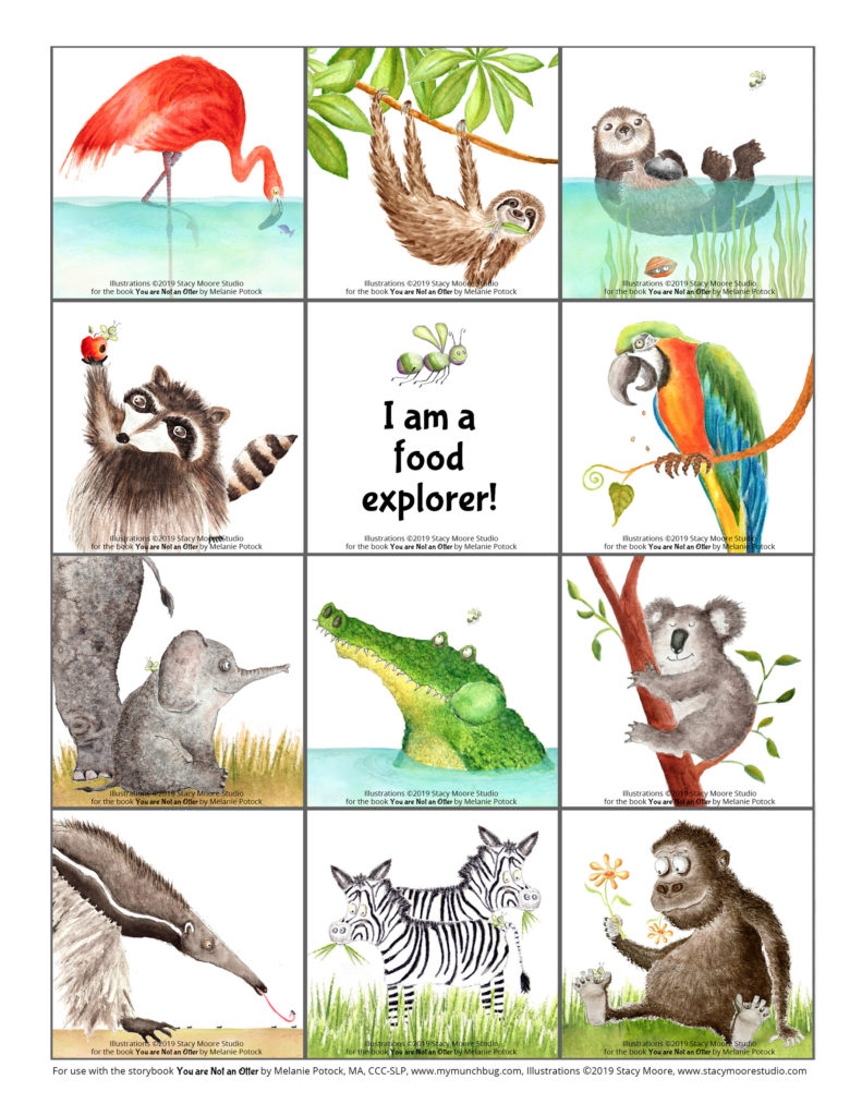 Food Adventures cards by StacyMooreStudio – Melanie Potock